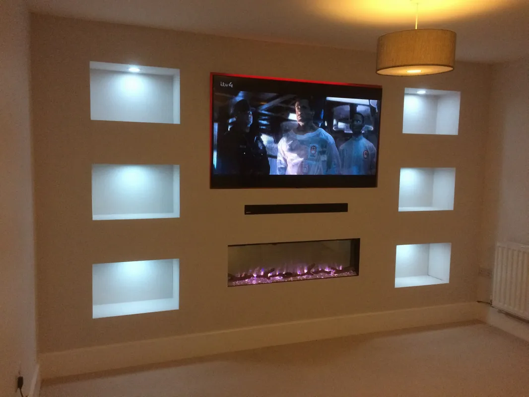 Media walls | Cornwall Building & Maintenance